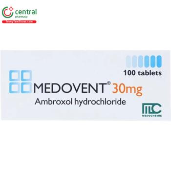 Thuốc Medovent 30mg chỉ định điều trị triệu chứng bệnh phế quản-phổi