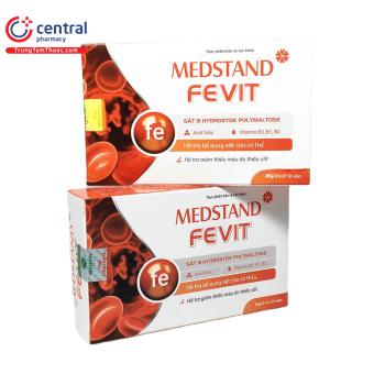 [CHÍNH HÃNG] Thuốc Medstand Fevit giúp bổ sung sắt và acid folic
