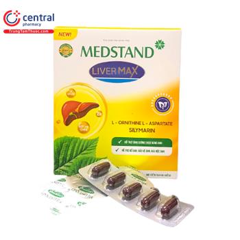 [CHÍNH HÃNG] Thuốc bổ gan, giải độc và bảo vệ gan Medstand Liver Max
