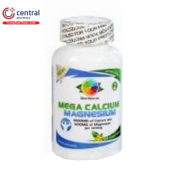 Thuốc Mega Calcium Magnesium - Bổ sung vitamin và khoáng chất