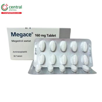 Thuốc Megace 160mg Deva điều trị ung thư vú, ung thư nội mạc tử cung