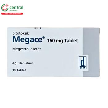 Thuốc Megace 160mg Deva điều trị ung thư vú, ung thư nội mạc tử cung