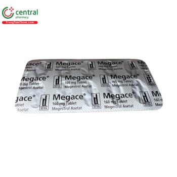 Thuốc Megace 160mg Deva điều trị ung thư vú, ung thư nội mạc tử cung