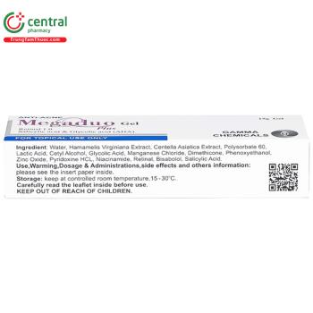 Thuốc Megaduo Plus Gel dùng sáng hay tối? Bôi toàn mặt được không?