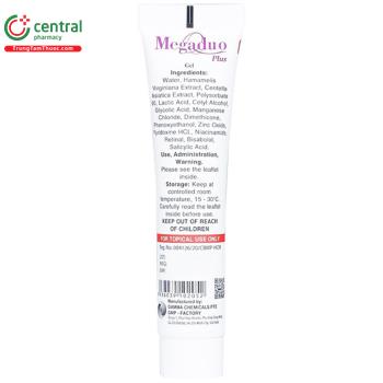 Thuốc Megaduo Plus Gel dùng sáng hay tối? Bôi toàn mặt được không?