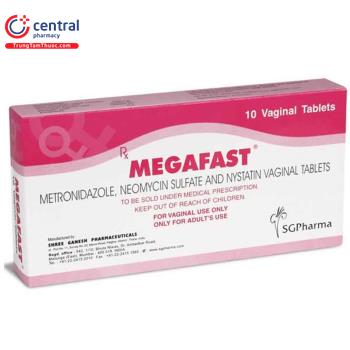 [CHÍNH HÃNG] Thuốc đặt Megafast trị nhiễm nấm âm đạo cực nhạy