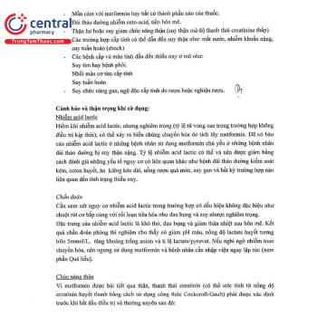 Thuốc Meglucon 1000mg - Thuốc điều trị bệnh đái tháo đường