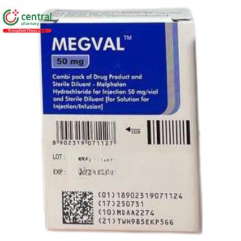 Thuốc Megval 50 mg - Điều trị đa u tủy xương đơn trị hoặc kết hợp