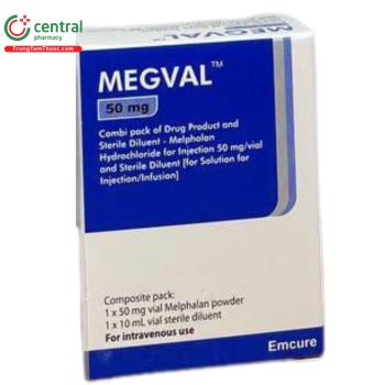 Thuốc Megval 50 mg - Điều trị đa u tủy xương đơn trị hoặc kết hợp