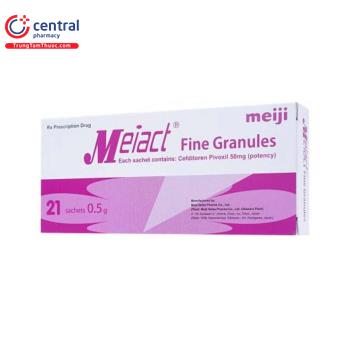 [CHÍNH HÃNG] Thuốc Meiact fine Granules 50mg điều trị nhiễm khuẩn