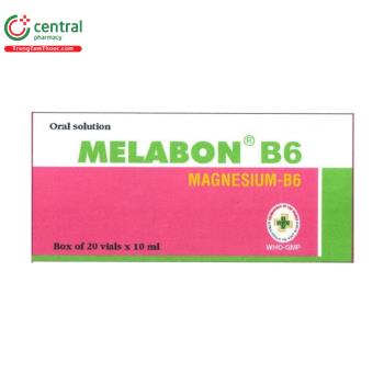 Thuốc Melabon B6 điều trị tình trạng thiếu hụt magnesi nghiêm trọng