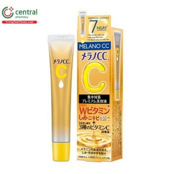 Tinh chất dưỡng trắng da Melano CC Premium Whitening Essence từ sâu bên ...