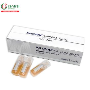 Melsmon Platinum Liquid Placenta - nước uống đẹp da, chống lão hóa