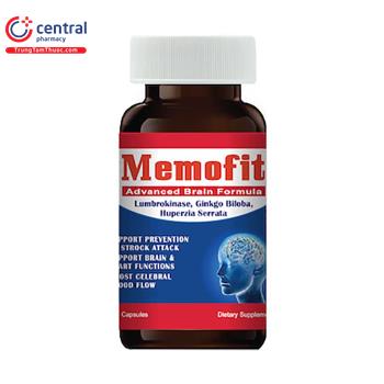 Thuốc Memofit Advanced Brain Formula: tác dụng, đối tượng sử dụng