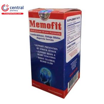 Thuốc Memofit Advanced Brain Formula: tác dụng, đối tượng sử dụng