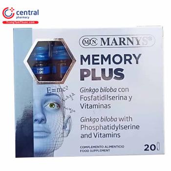Thuốc Memory Plus tăng cường trí lực, cải thiện chức năng não bộ