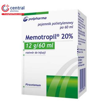 Thuốc Memotropil 20% cải thiện tuần hoàn máu não, mất trí nhớ