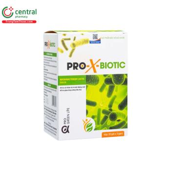 Men vi sinh Pro-X-Biotic bổ sung lợi khuẩn, giảm rối loạn tiêu hóa