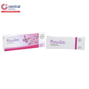 Thuốc Mercilon Bayer hỗ trợ phòng tránh thai hằng ngày của nữ giới