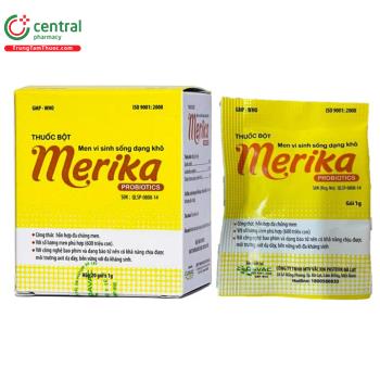 Thuốc Merika Fort trị viêm ruột, rối loạn tiêu hoá ở trẻ