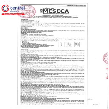 Thuốc xịt mũi Meseca Fort - điều trị viêm mũi dị ứng