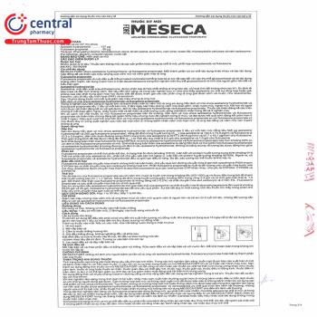 Thuốc xịt mũi Meseca Fort - điều trị viêm mũi dị ứng