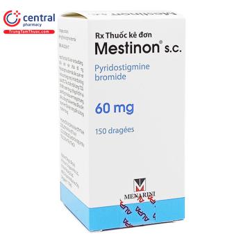 Thuốc Mestinon s.c. 60mg - Thuốc điều trị bệnh nhược cơ