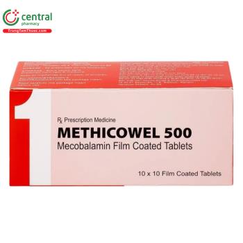Thuốc Methicowel 500mg (Mecobalamin) trị bệnh lý thần kinh ngoại biên