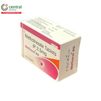 Thuốc Methocel 2.5 (Methotrexate Tablets IP 2,5mg Hàng Ấn Độ) - kháng ...