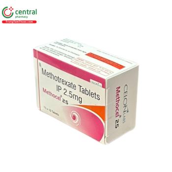Thuốc Methocel 2.5 (Methotrexate Tablets IP 2,5mg Hàng Ấn Độ) - kháng ...