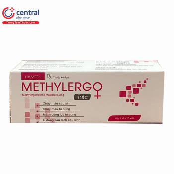 [CHÍNH HÃNG] Thuốc Methylergo Tabs ngăn ngừa chảy máu