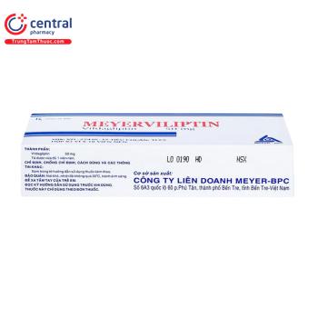 Thuốc Meyerviliptin 50mg - giải pháp cho bệnh nhân tiểu đường týp 2
