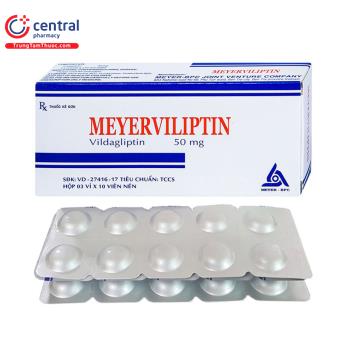 Thuốc Meyerviliptin 50mg - giải pháp cho bệnh nhân tiểu đường týp 2
