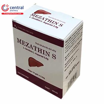 [CHÍNH HÃNG] Thuốc Mezathin S hỗ trợ điều trị bệnh gan cấp, mạn tính