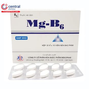 Thuốc Mg-B6 Mekophar - Thuốc cung cấp vitamin và khoáng chất