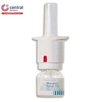 Thuốc Miacalcic Nasal 200 điều trị loãng xương và đau nhức xương khớp