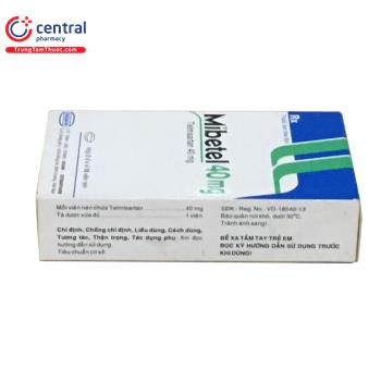 [CHÍNH HÃNG] Thuốc Mibetel 40mg - thuốc điều trị tăng huyết áp