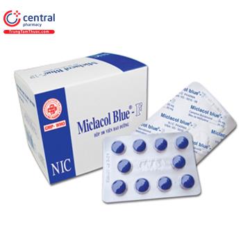 Thuốc Miclacol Blue - F hỗ trợ điều trị viêm đường tiết niệu