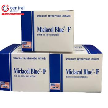 Thuốc Miclacol Blue - F hỗ trợ điều trị viêm đường tiết niệu