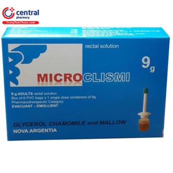 [CHÍNH HÃNG] Thuốc Microclismi 9g hỗ trợ điều trị táo bón