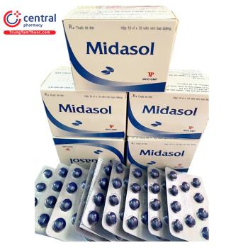 [CHÍNH HÃNG] Thuốc Midasol giảm viêm, đau do nhiễm khuẩn tiết niệu