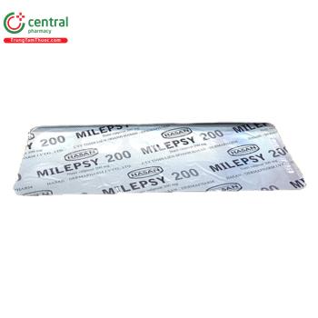 Thuốc Milepsy 200 điều trị động kinh cục bộ, động kinh vắng ý thức