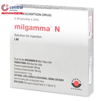[CHÍNH HÃNG] Thuốc Milgamma N điều trị viêm đa dây thần kinh