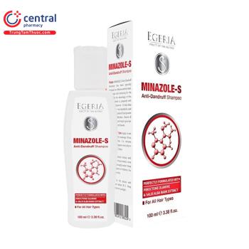 [CHÍNH HÃNG] Minazole-S 100ml dầu gội trị nấm da đầu