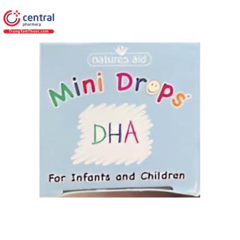 [CHÍNH HÃNG] Mini DHA Drops Natures Aid - DHA nhỏ giọt từ Anh Quốc