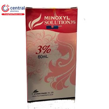 [CHÍNH HÃNG] Thuốc Minoxyl Solution 3% điều trị rụng tóc