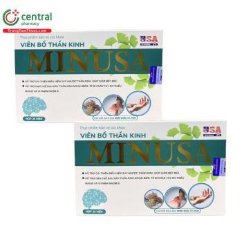 Thuốc Minusa hỗ trợ giảm suy nhược thần kinh, mệt mỏi, tê bì chân tay