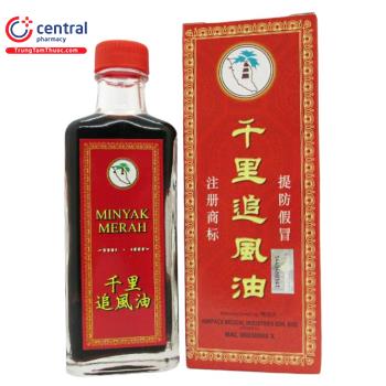 Dầu xoa bóp Malaysia Minyak Merah hỗ trợ giảm đau nhức xương khớp