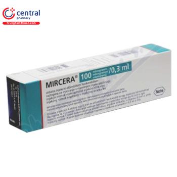 Thuốc Mircera 100mcg/0.3ml điều trị bệnh thiếu máu do bệnh thận