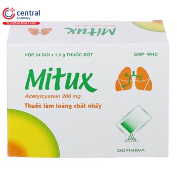 [CHÍNH HÃNG] Thuốc long đờm Mitux: cách dùng và giá bán